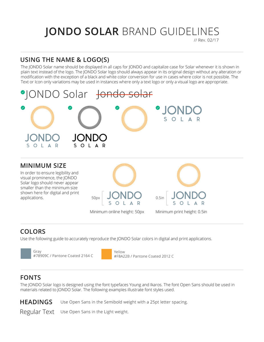 JONDO Solar Logo | Travis Do | UI/UX Designer, Branding, Web, Photo, Video