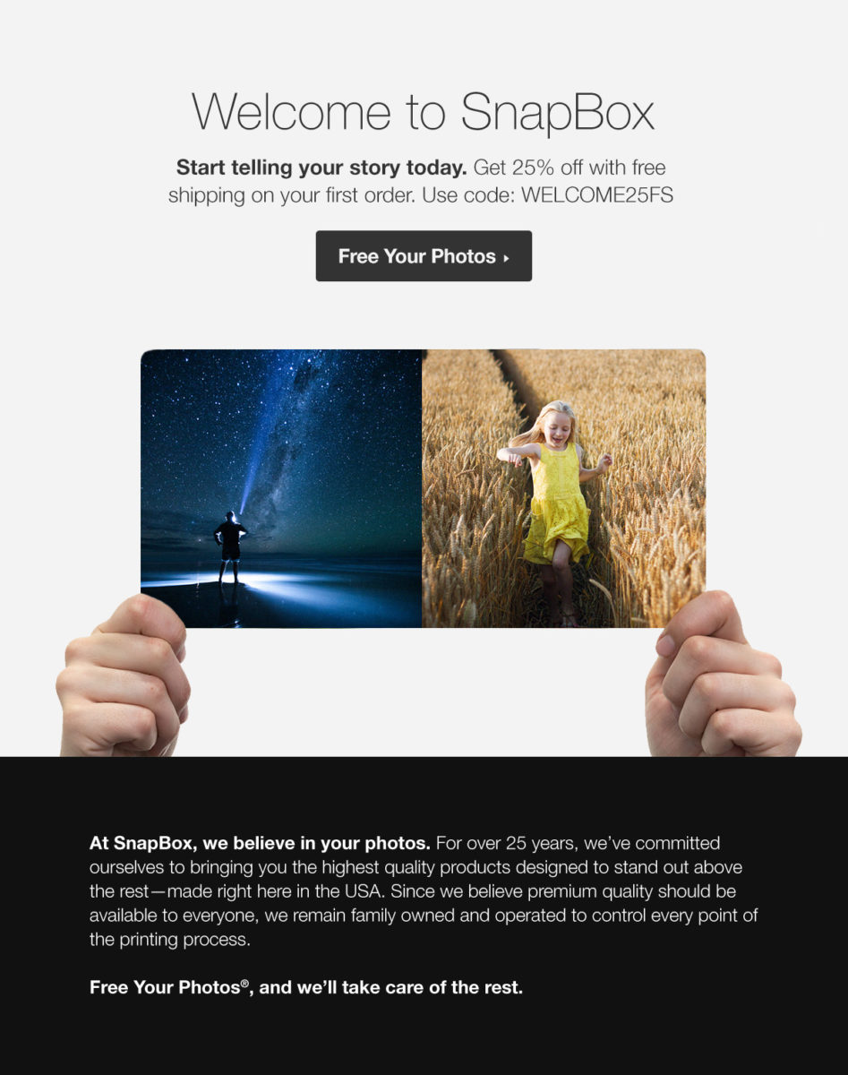 SnapBox Automated Emails | Travis Do | UI/UX Designer, Branding, Web ...